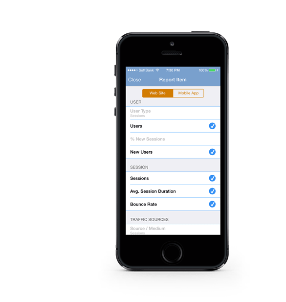 AnalyticsPM - Google Analytics for iPhone/Android